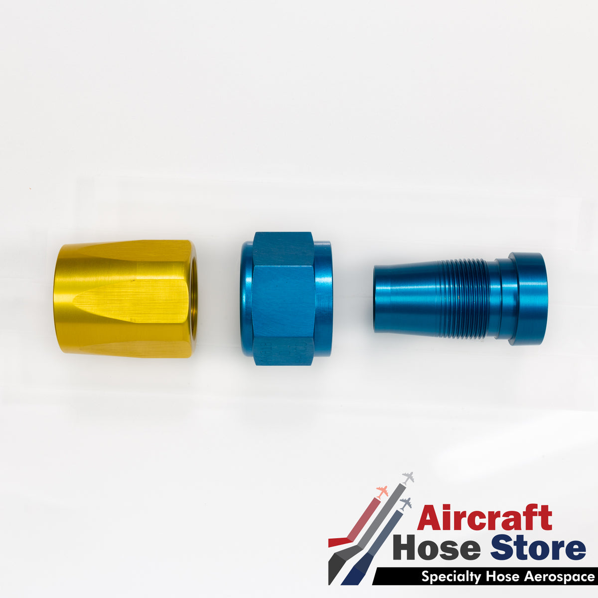 (Size 16) 491-16D AN Fitting AN818 Eaton Aeroquip Aerospace MS24587-16 ...