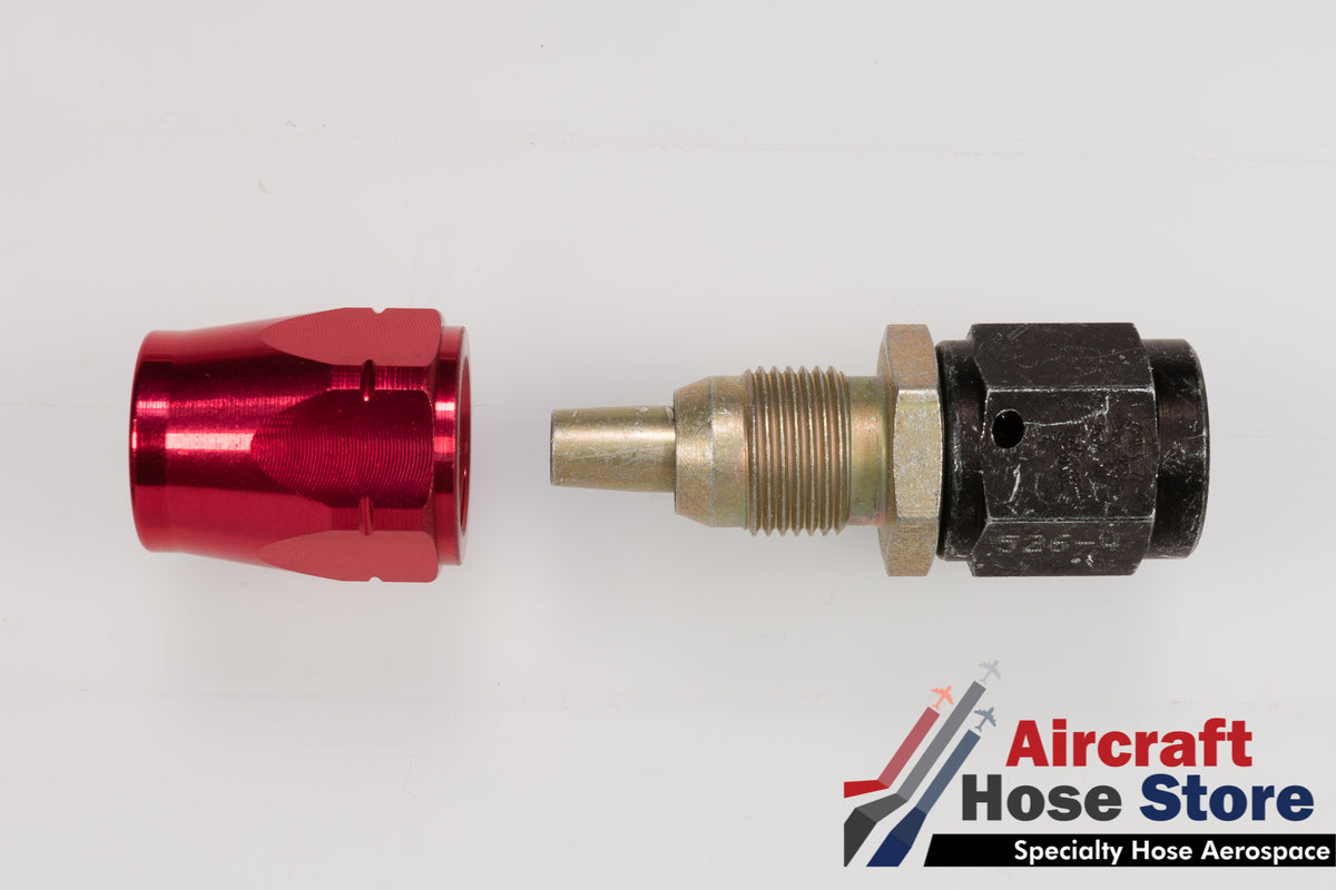 (Size 04) 816-4 AN Fitting AN818 Eaton Aeroquip Aerospace M83798/1-4 ...