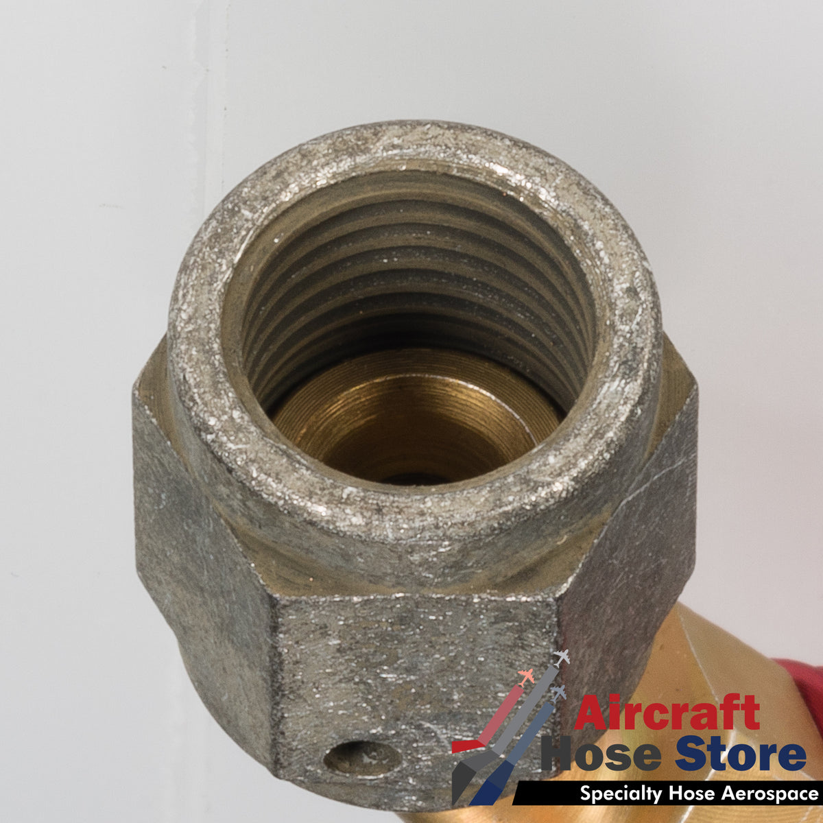 (Size 05) 8846-5 AN 45 Degree Fitting AN818 Eaton Aeroquip Aerospace M ...