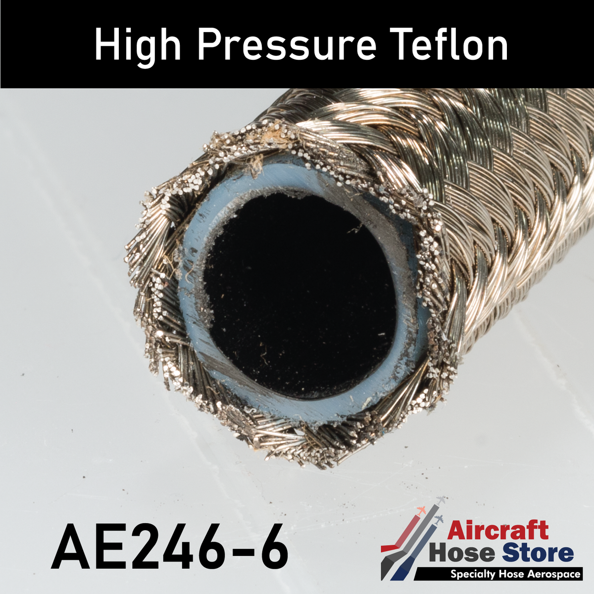 AE246-6 Custom Hose Assembly – AircraftHoseStore